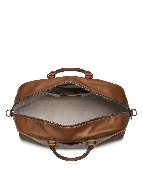 Shinola Runwell Leather Duffle Navigator