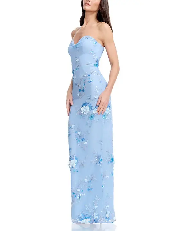 Dress The Population Daisy Strapless Gown