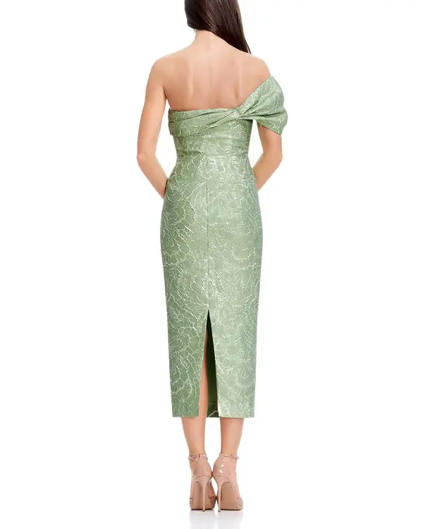 Dress The Population Cyprus Off The Shoulder Midi Dress