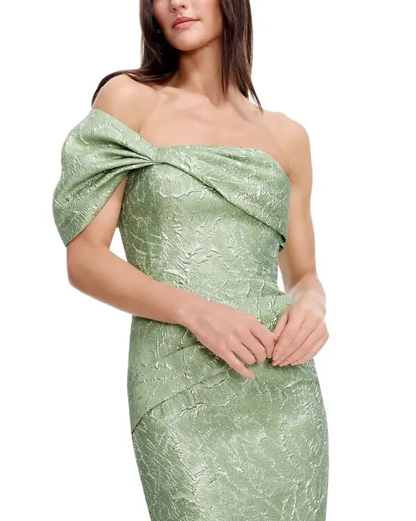 Dress The Population Cyprus Off The Shoulder Midi Dress