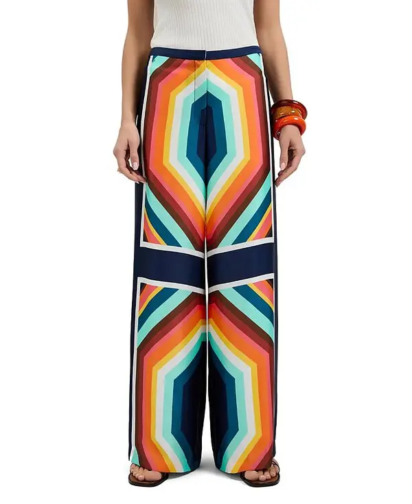 Trina Turk Lanay Wide-leg Pants - Siena