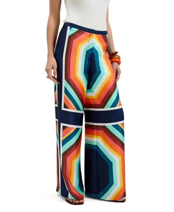 Trina Turk Lanay Wide-leg Pants