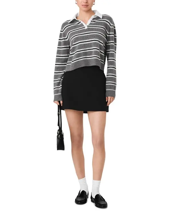 French Connection Yulia Knit Campus Sweater