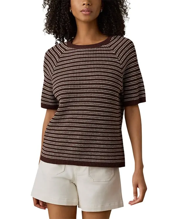 Faherty Brand Miramar Linen Sweater Tee