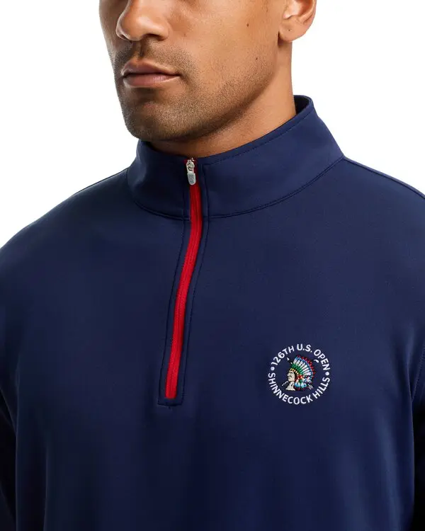 Peter Millar 2026 Usga Shinnecock Performance Quarter Zip Sweatshirt