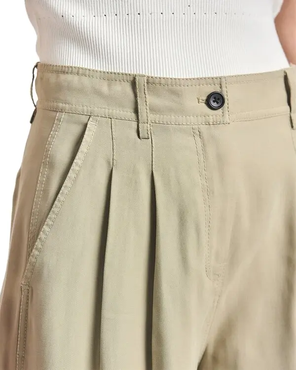 Derek Lam 10 Crosby Maddox Pleated Bermuda Shorts