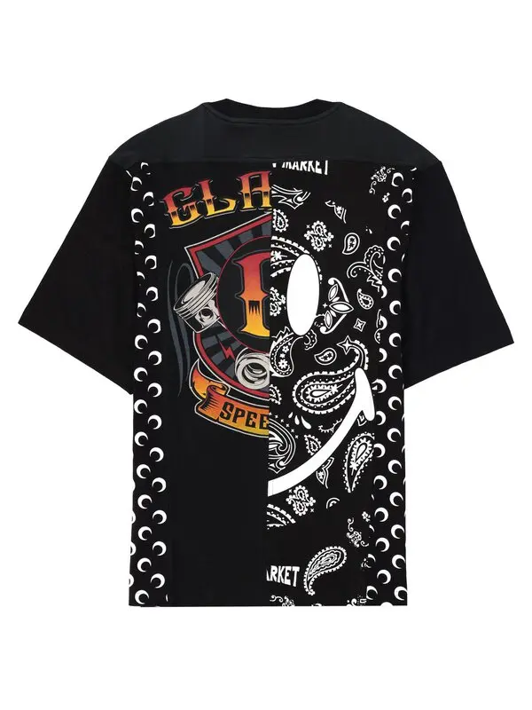 MARINE SERRE T-shirt Con Stampa