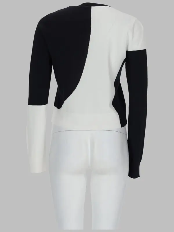 Max Mara Maglia Aderente In Viscosa Crêpe