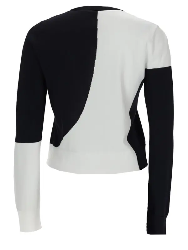 Max Mara Maglia Aderente In Viscosa Crêpe