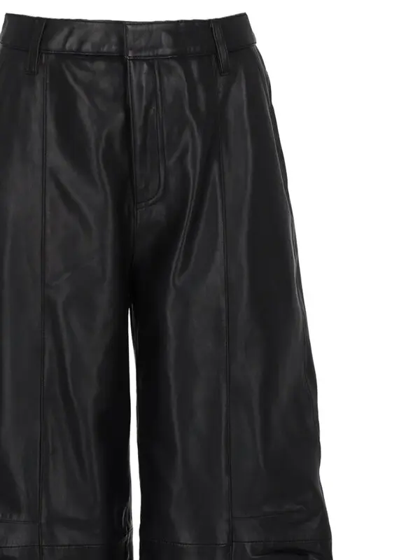 ROTATE BY BIRGER CHRISTENSEN Leather Cargo Pants
