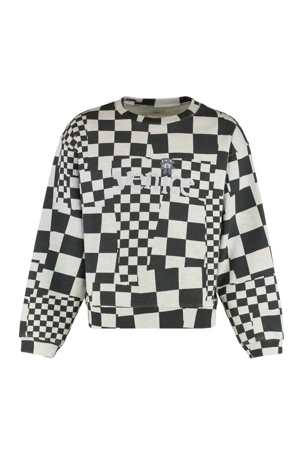ERL Checkerboard-pattern Sweatshirt