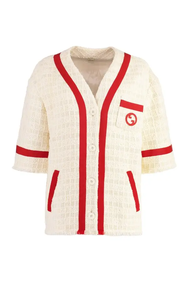 Gucci Embroidered-logo Jacket