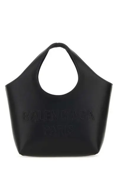 Balenciaga Mary-kate Xs Leather Tote - Black
