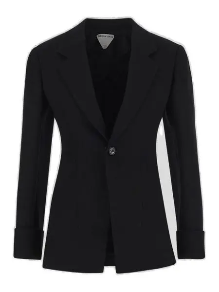 Bottega Veneta Jacket With Cuffs - Black