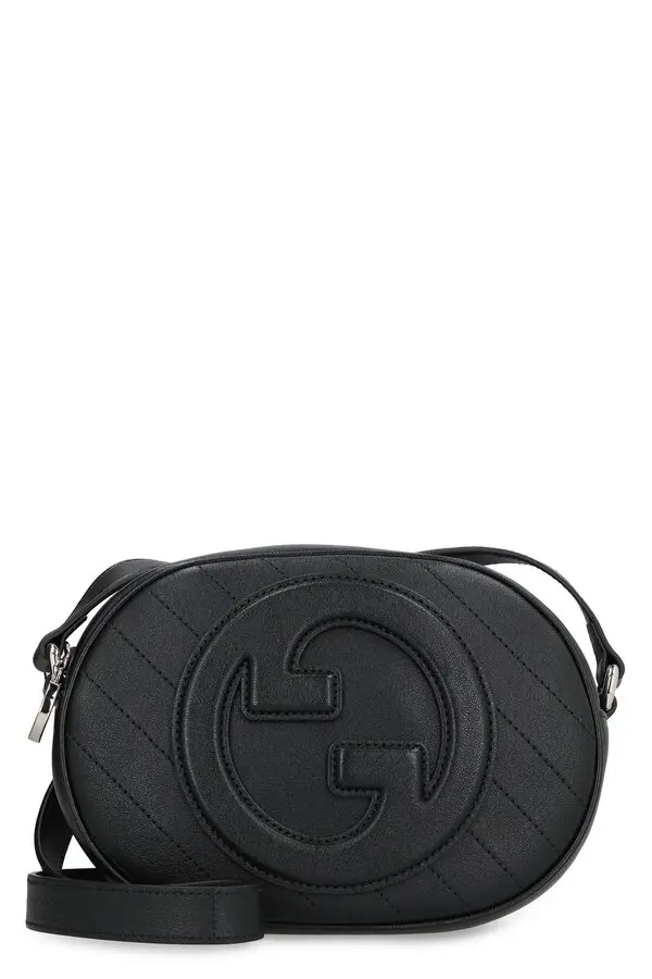 Gucci Mini Lamb Leather Handbag With Adjustable Strap