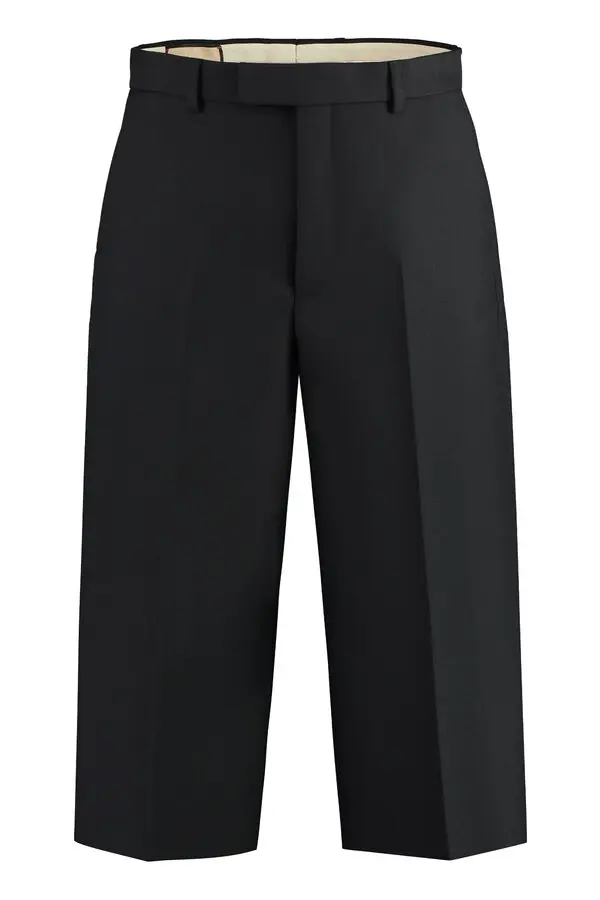 Gucci Wide-leg Cropped Trousers