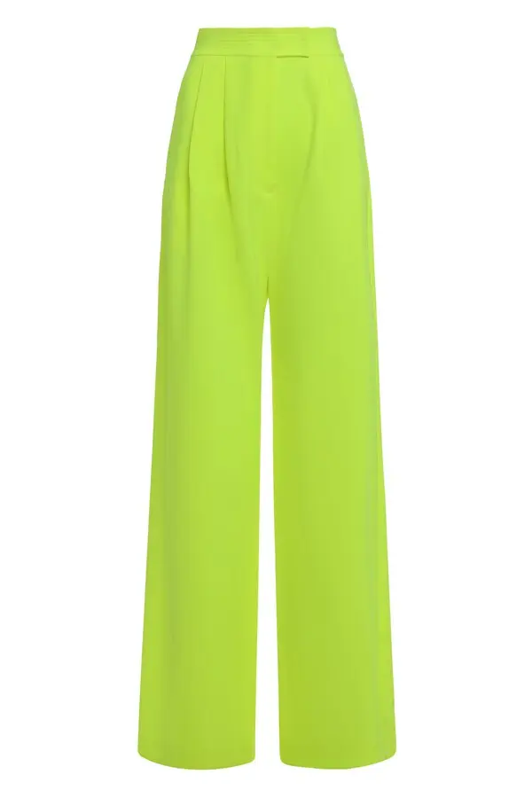 Alex Perry Harlan Wide Leg Pant - Yellow