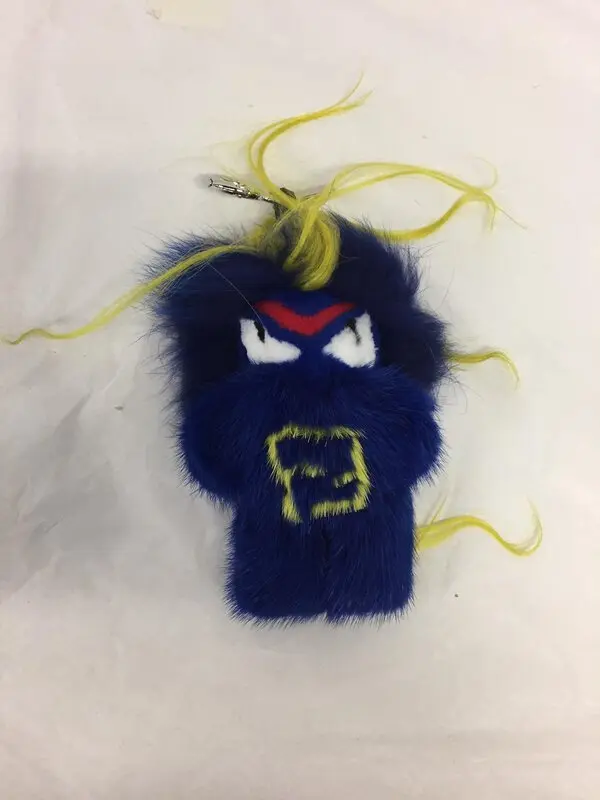 Fendi Bag Bugs Charm Leather