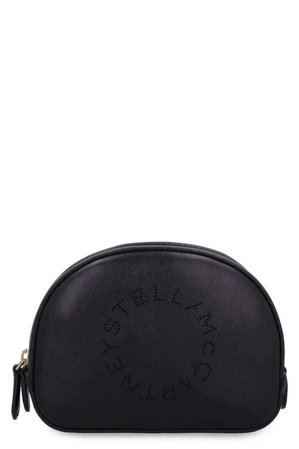 Stella McCartney Logo Wash Bag - Black