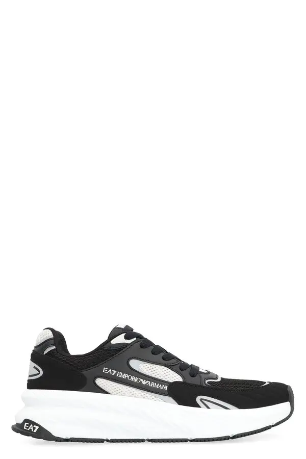 EA7 S Fw25 Mesh Round Toeline Sneakers