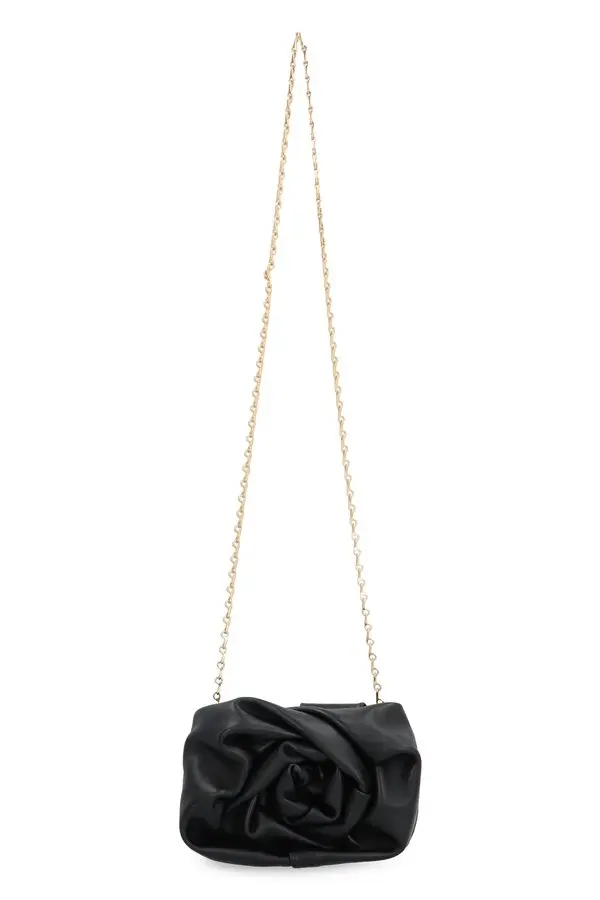 Burberry Rose Chain Clutch - Black