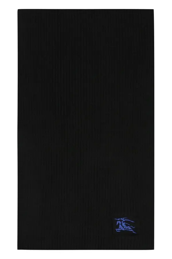 Burberry Luxurious Cashmere Scarf 180 X 25 Cm - Black