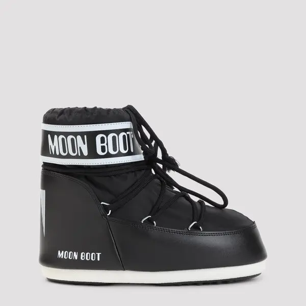 Moon Boot Icon Low Mini Nylon Boot - Black