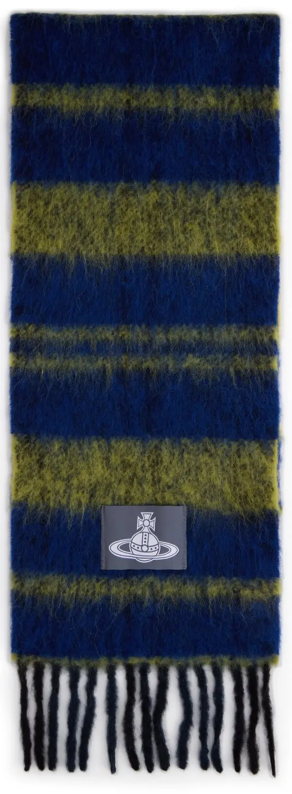 VIVIENNE WESTWOOD Striped Scarf With Fringes - Multicolor