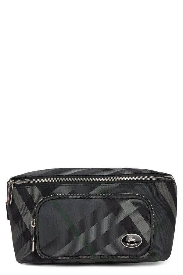 Burberry Mini Checkerboard Hip Bag - Grey