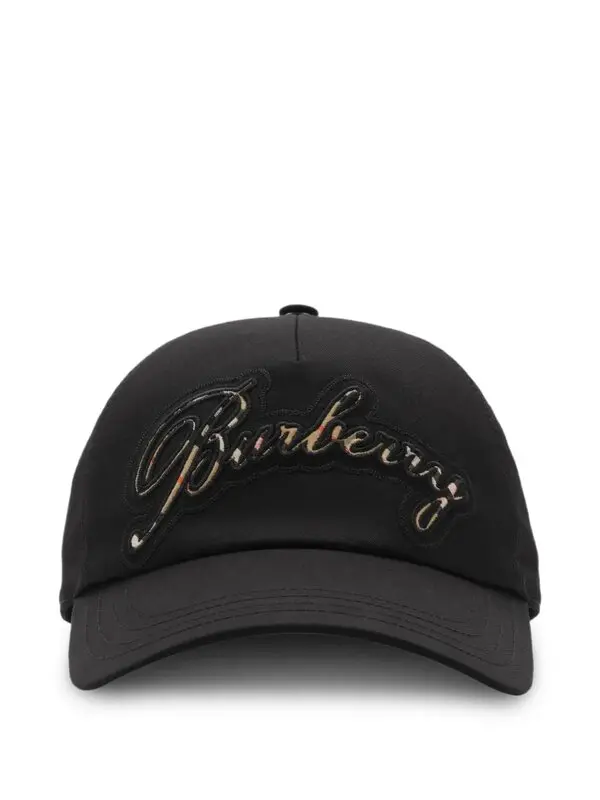 Burberry Classic Hat With Embellished Band - Black