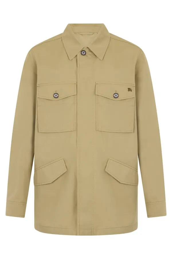 Burberry Classic Gabardine Jacket - Sand