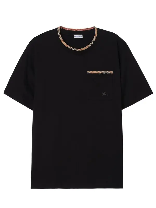 Burberry Relaxed Fit Dew-neck T-shirt Size