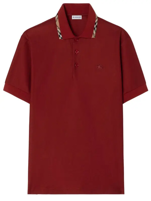 Burberry Knit With Signature Check Size - Marrone