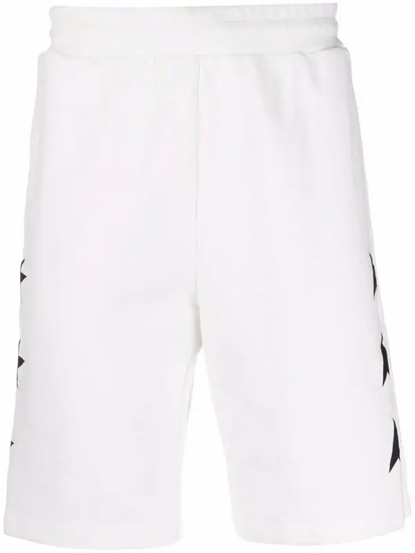 GOLDEN GOOSE Cotton Diego Bermuda Shorts - White
