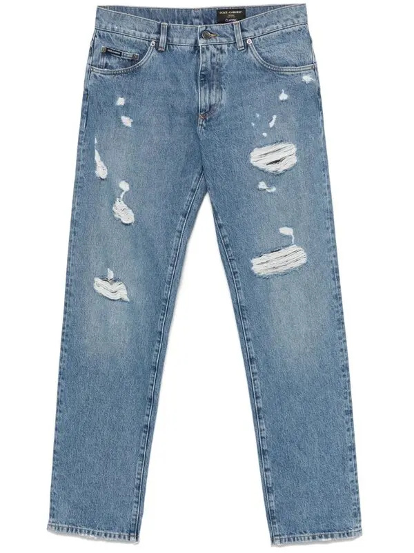 Dolce & Gabbana Classic Cotton Jeans With Tag For - Denim