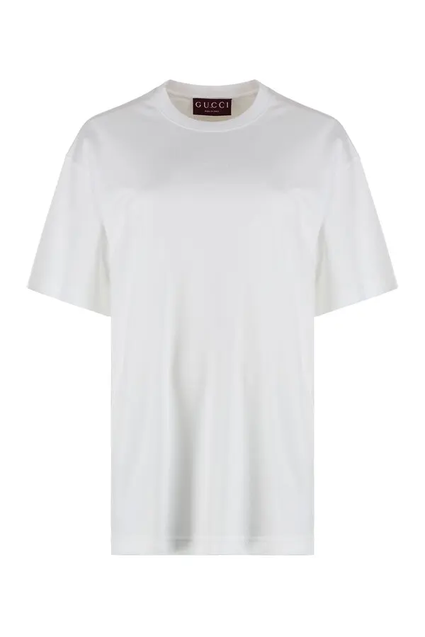 Gucci Cotton Jersey T-shirt With Logo