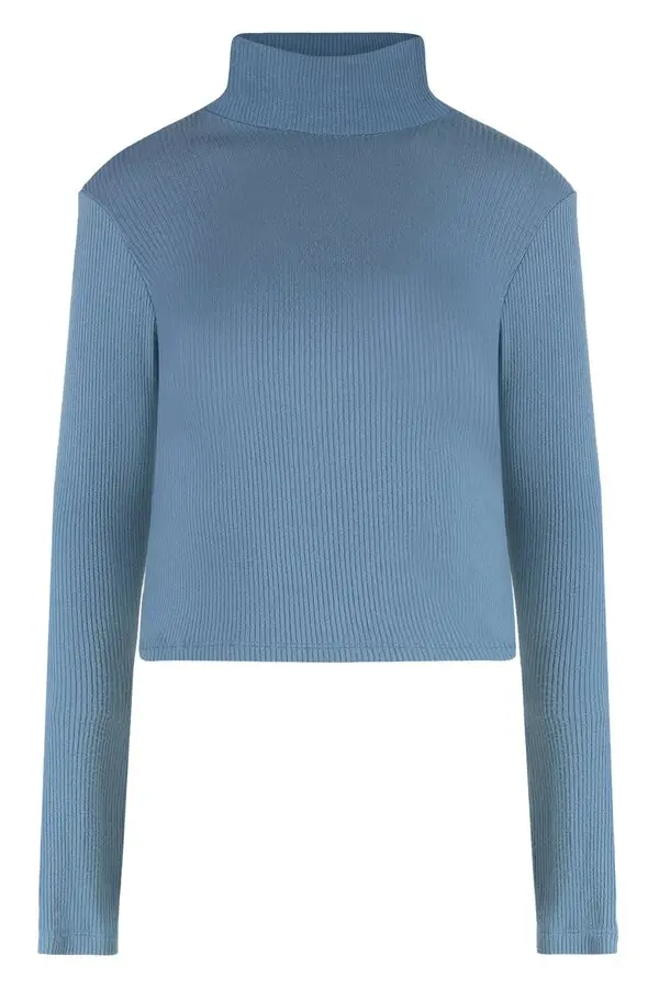 Sablyn Ribbed Turtleneck Sweater