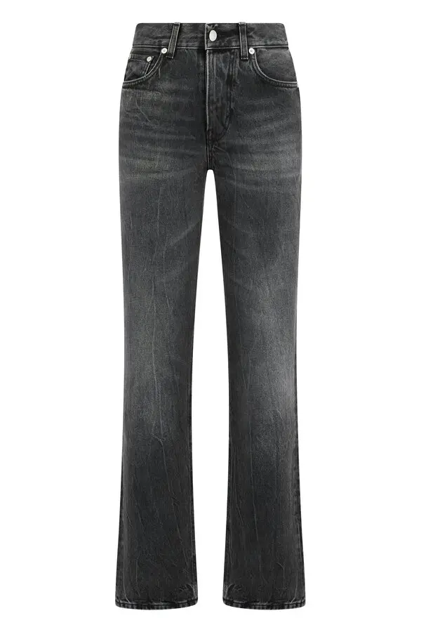 HAIKURE Straight Cut High-waisted Jeans