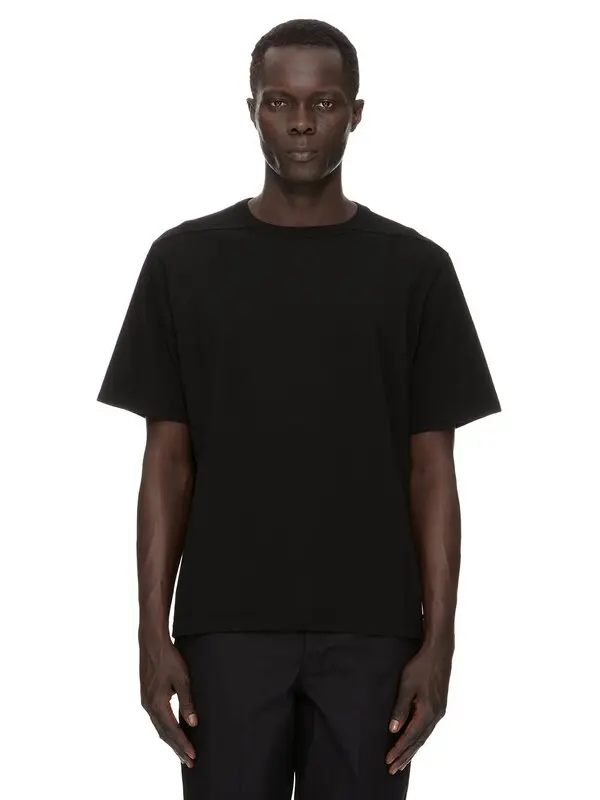 Rick Owens Round Neck T-shirt With Short Sleeves Size - Nero