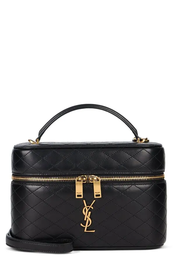 Saint Laurent Elegant Mini Leather Shoulder Handbag