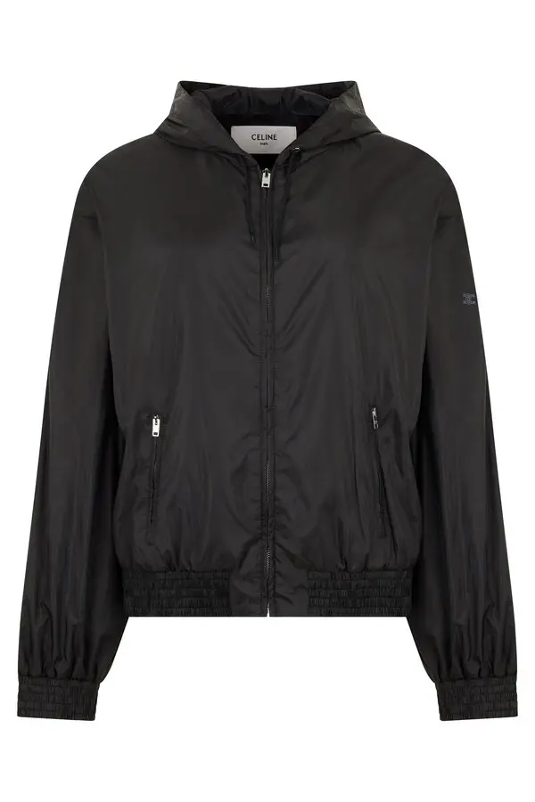 Celine Modern Windbreaker In Technical Fabric