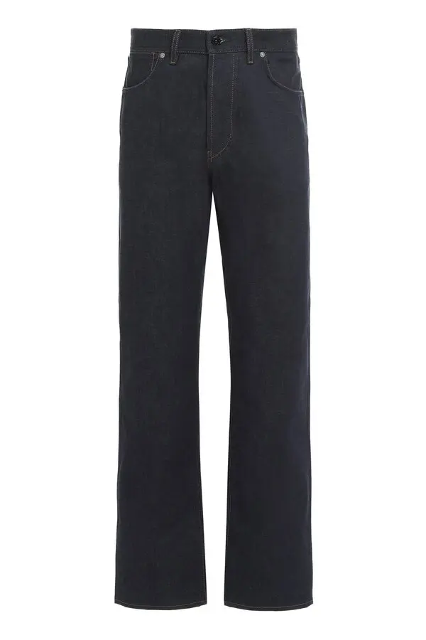 Stone Island Regular-fit Five-pocket Jeans - Blue