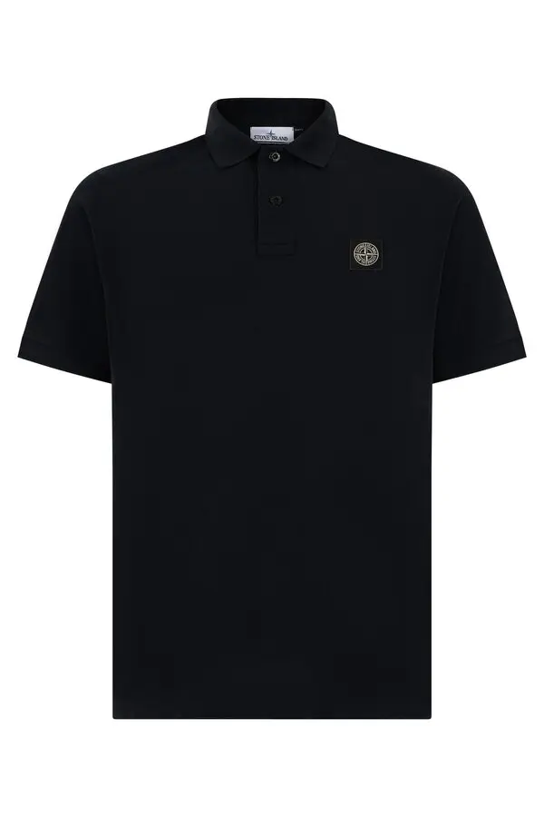 Stone Island Short Sleeve Cotton Polo S152200008s0017 - Blue