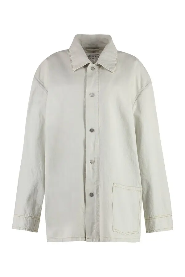 MAISON MARGIELA Blazer - Ecru