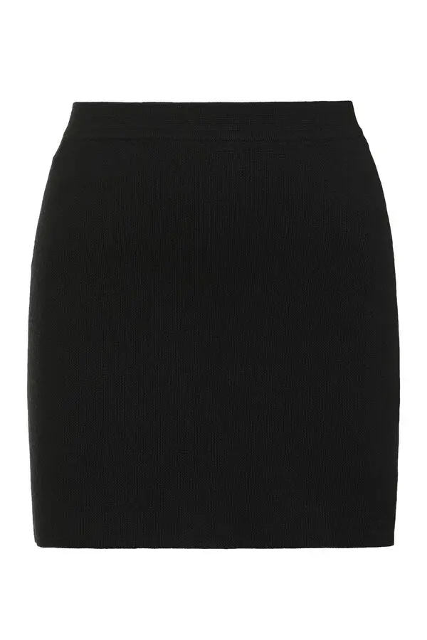Khaite Knitted Mini Skirt