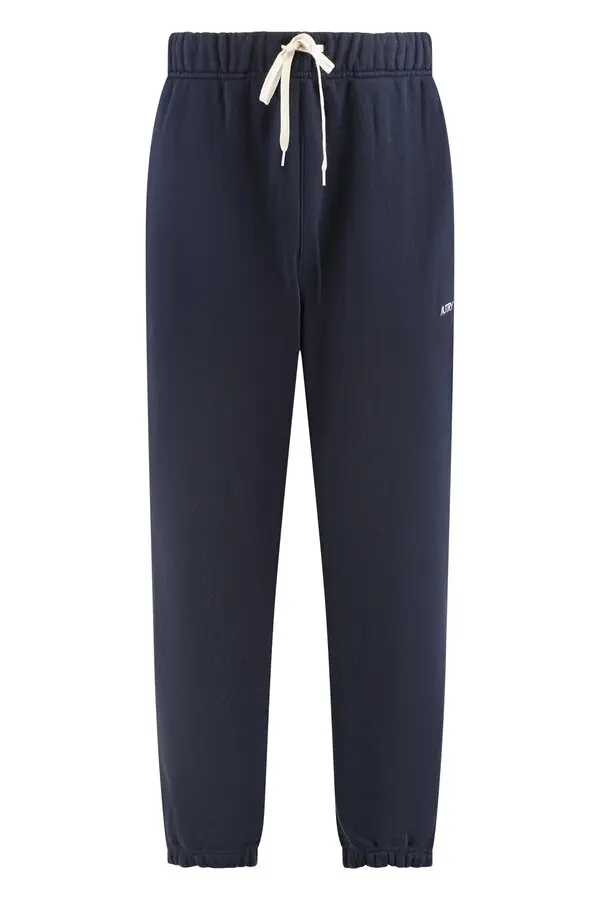 AUTRY Cotton Track Pants For With Back Pocket - Blue