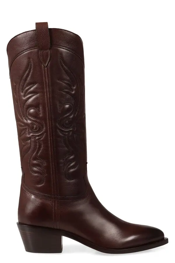Sartore Knee High Western Style Boots