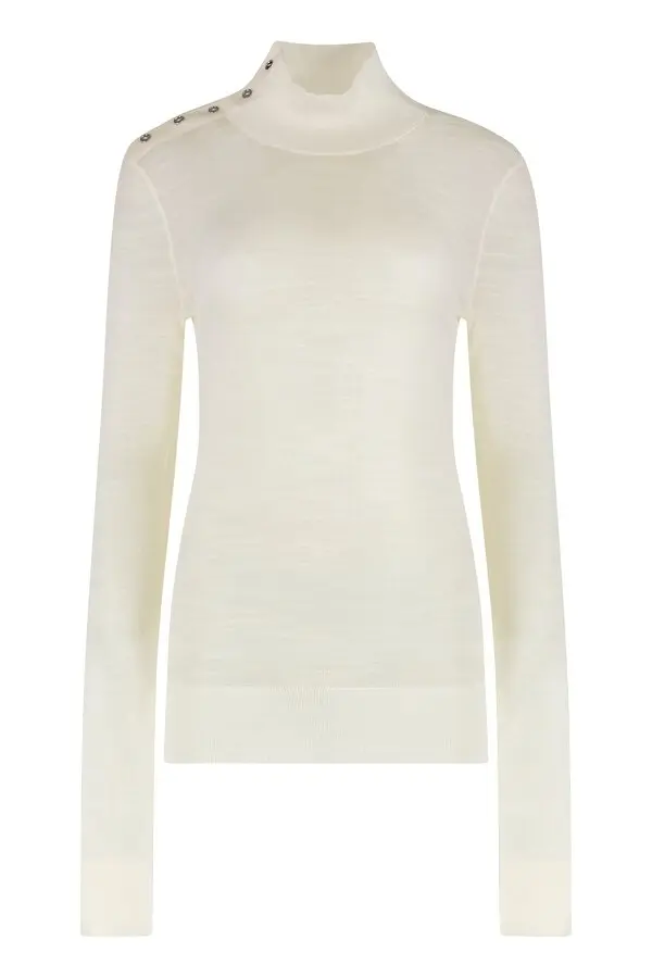 TOTEME Wool-blend Jumper - Ecru
