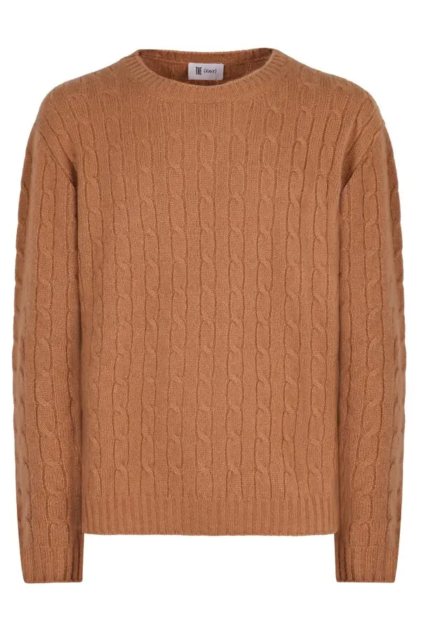 THE ALPHABET The Elegant Cashmere-silk Blend Pullover For