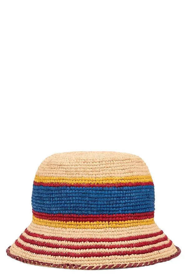 Rabanne Elegantly Lively Summer Bucket Hat - Beige